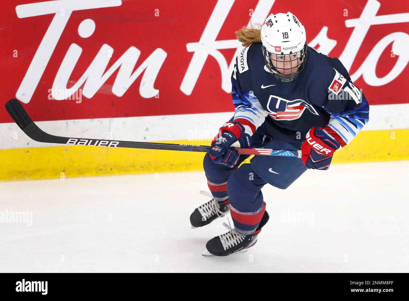 Player profile photo on USA player Jesse Compher during IIHF women's ...