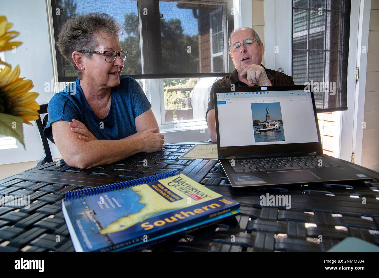 Gainesville, Ga. residents Brian Chopin and Karen Silverhorn recently ...