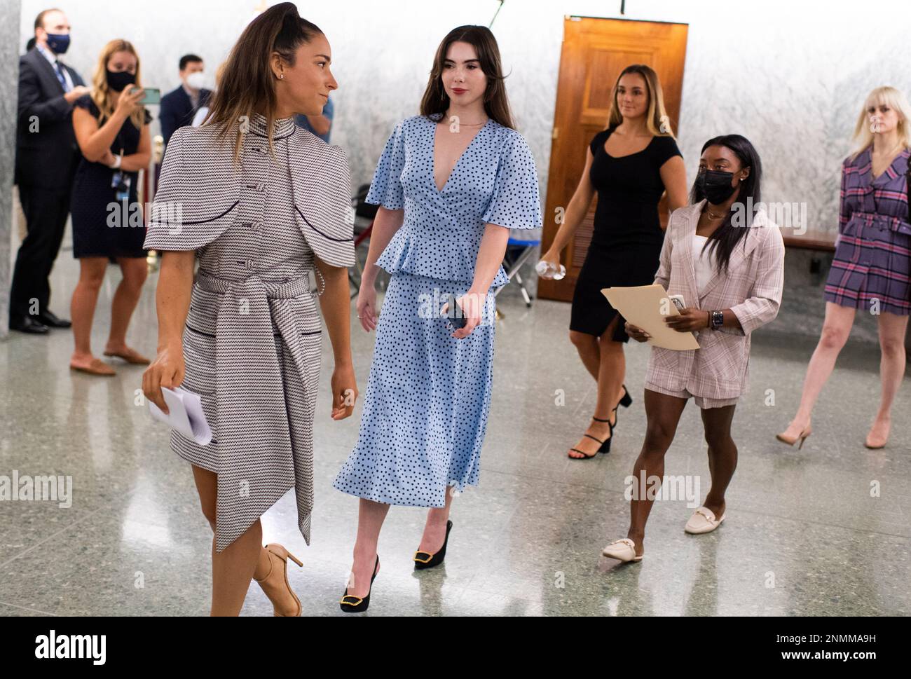 United States September 15 U S Olympic Gymnasts From Left Aly