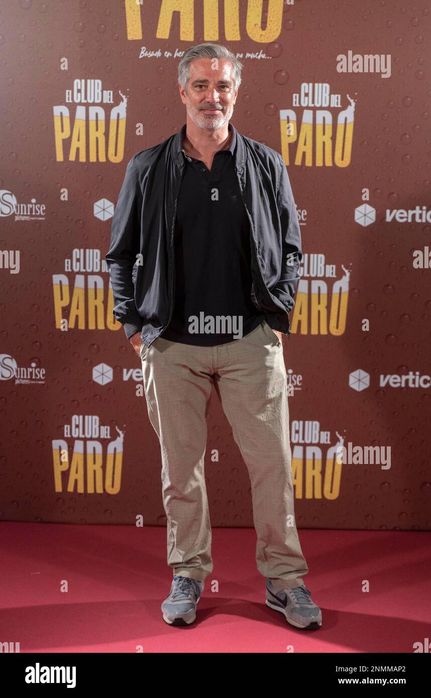 The actor Adriá Collado, poses at the presentation of the film 'El club ...