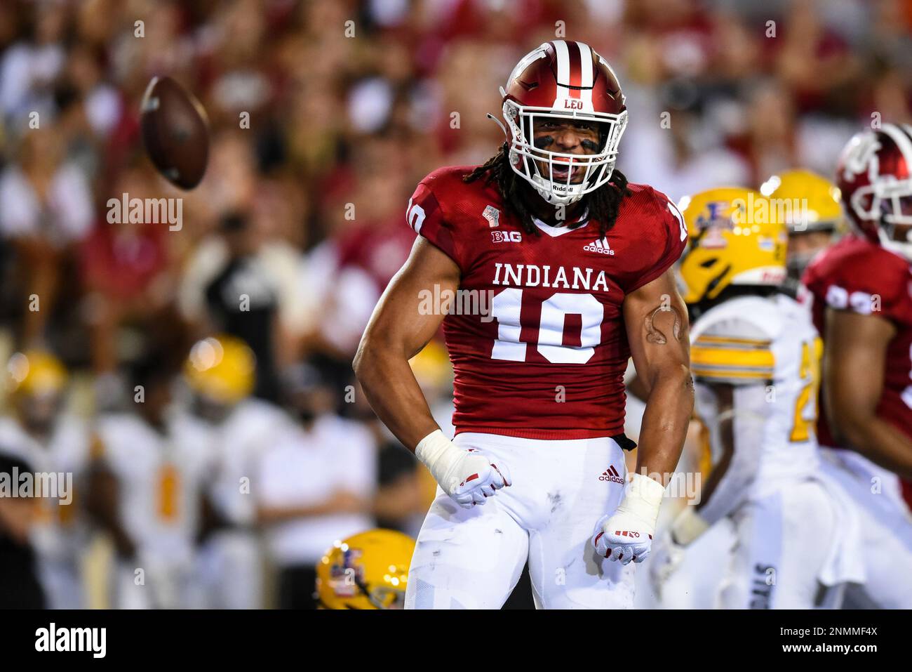 BLOOMINGTON, IN - SEPTEMBER 11: Indiana DL Ryder Anderson (10 ...
