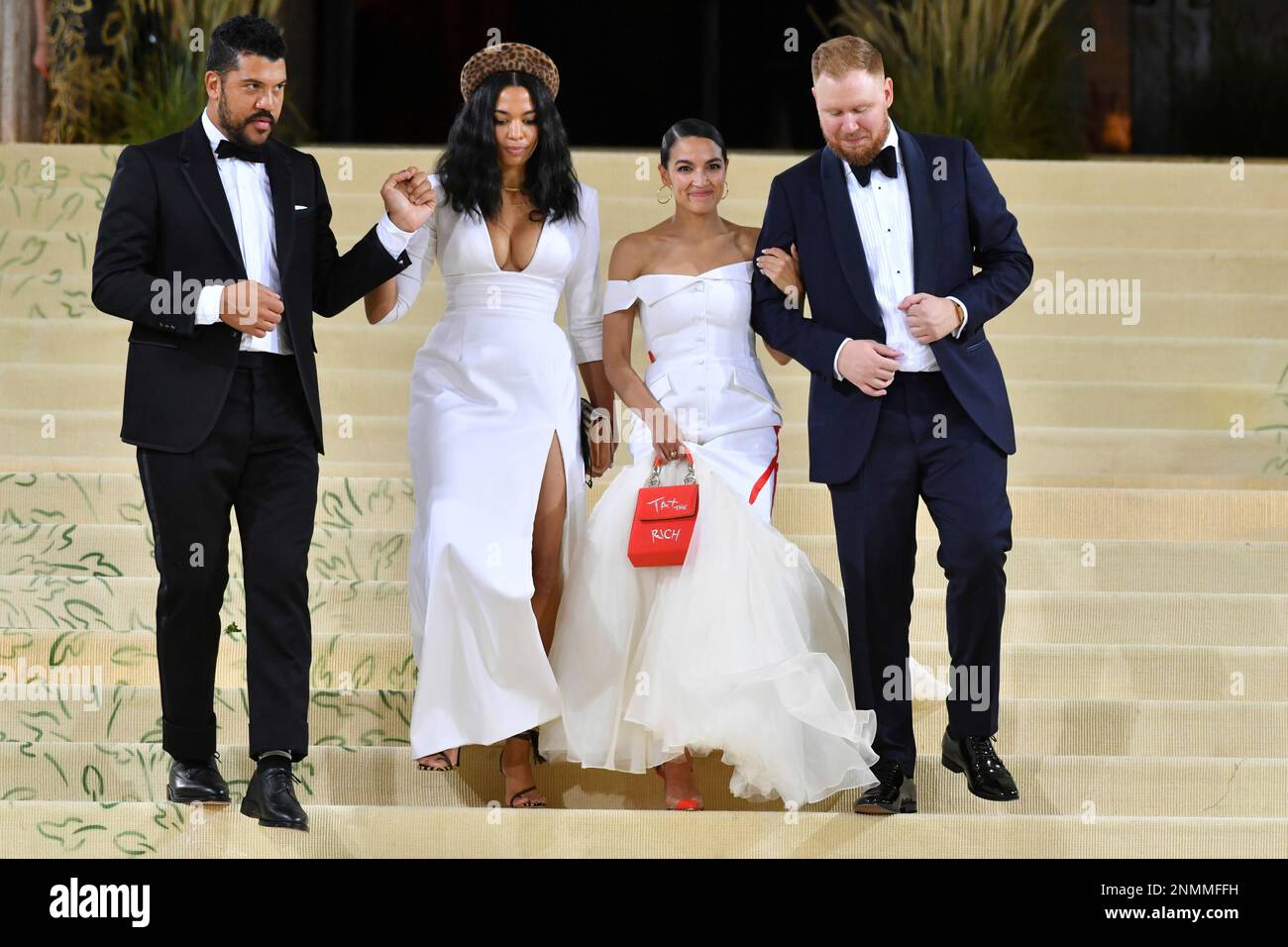 Photo by: NDZ/STAR MAX/IPx 2021 9/13/21 Benjamin Bronfman, Aurora James ...