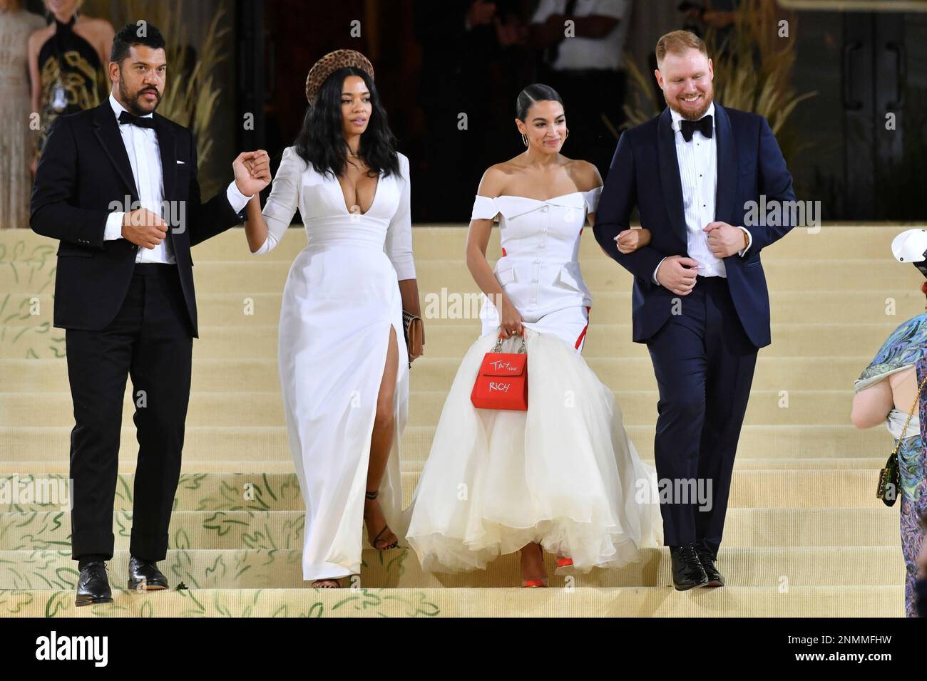 Photo by: NDZ/STAR MAX/IPx 2021 9/13/21 Benjamin Bronfman, Aurora James ...