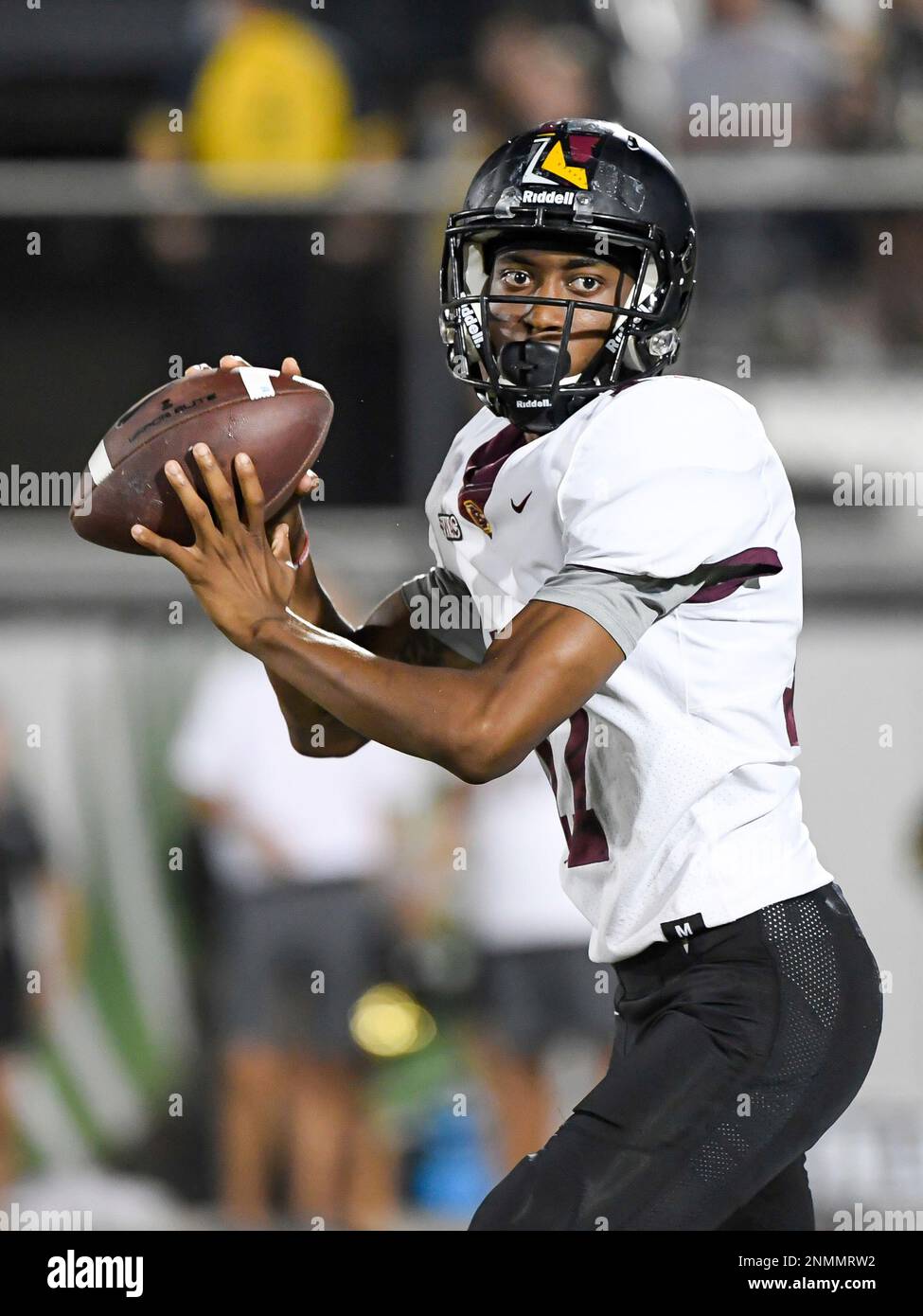 September 11, 2021 - Orlando, FL, U.S: Bethune Cookman quarterback ...