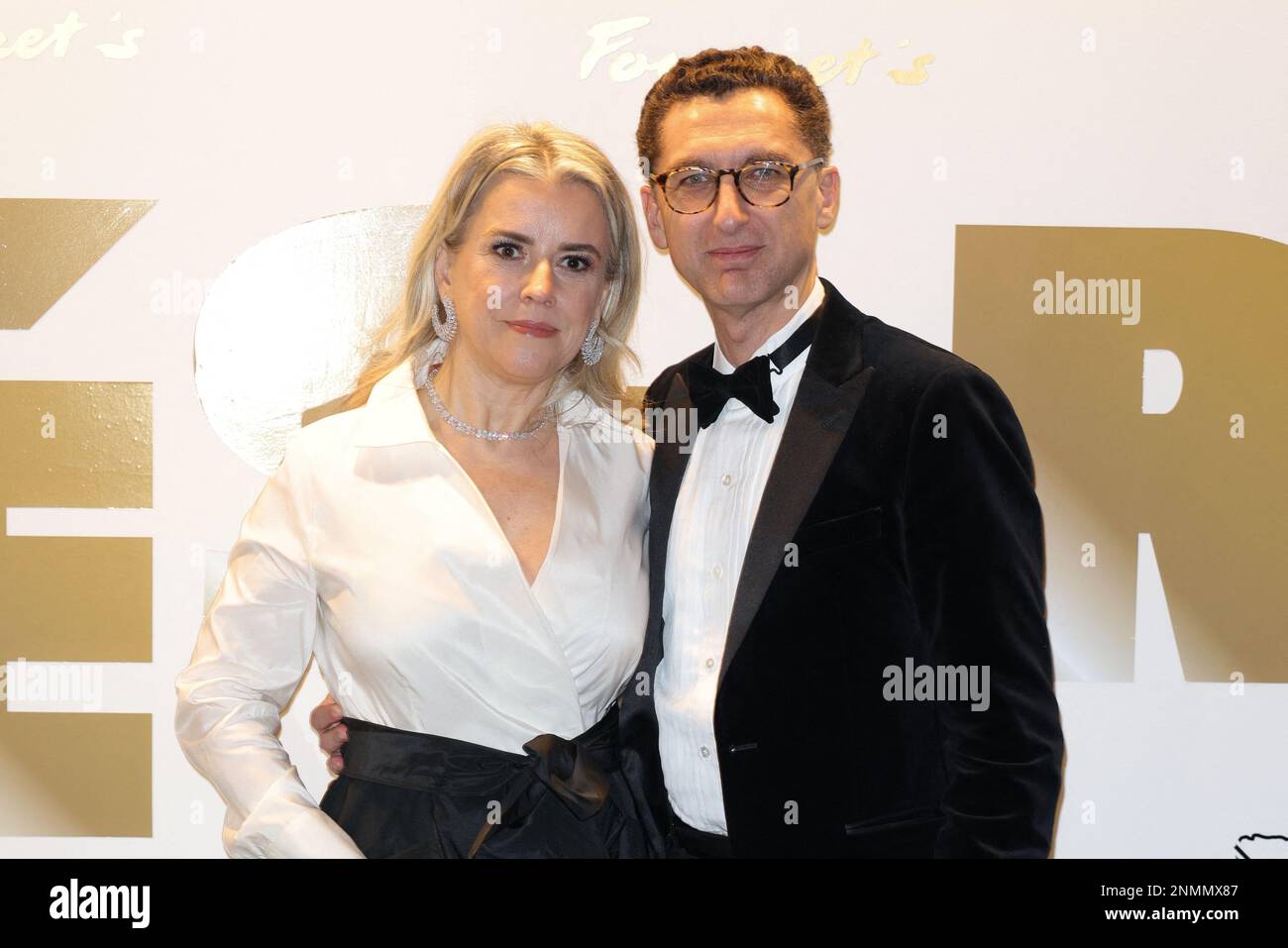 Maxime Saada and wife Sylvie attending the Gala Diner following the ...
