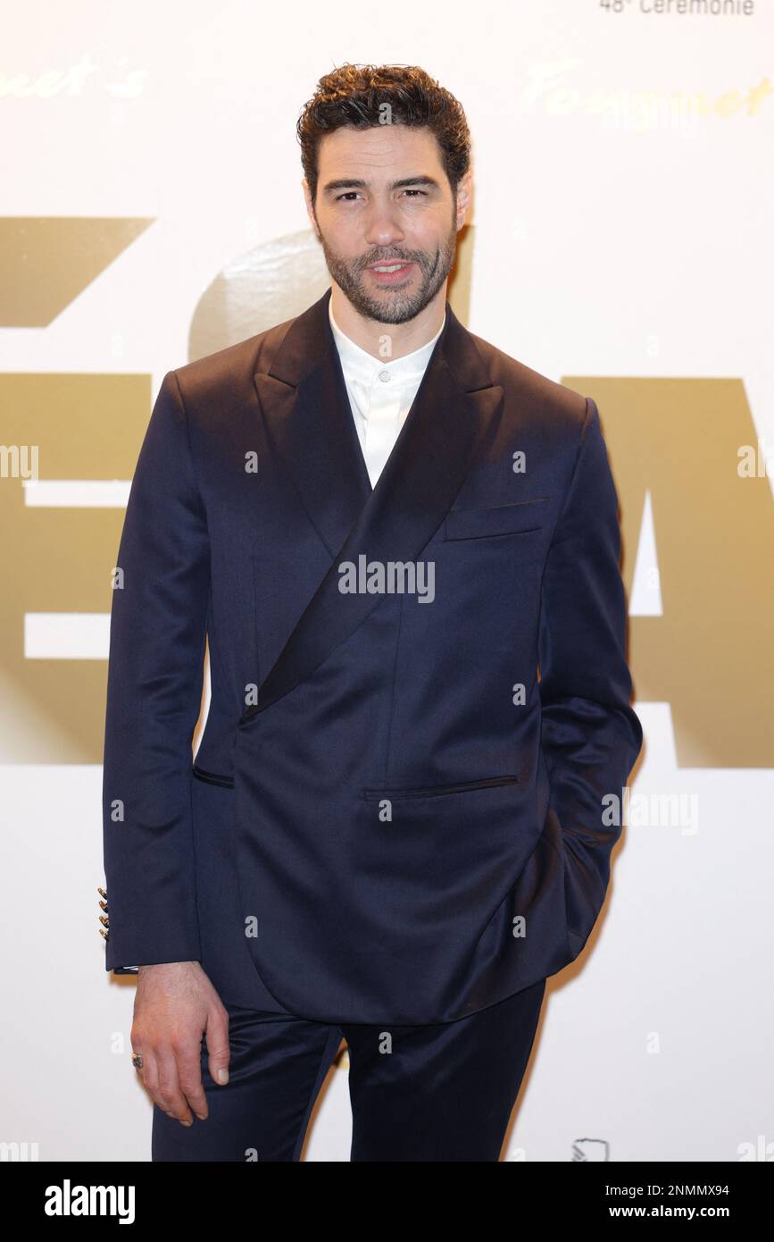 Tahar Rahim attending the Gala Diner following the 48th Cesar ceremony ...