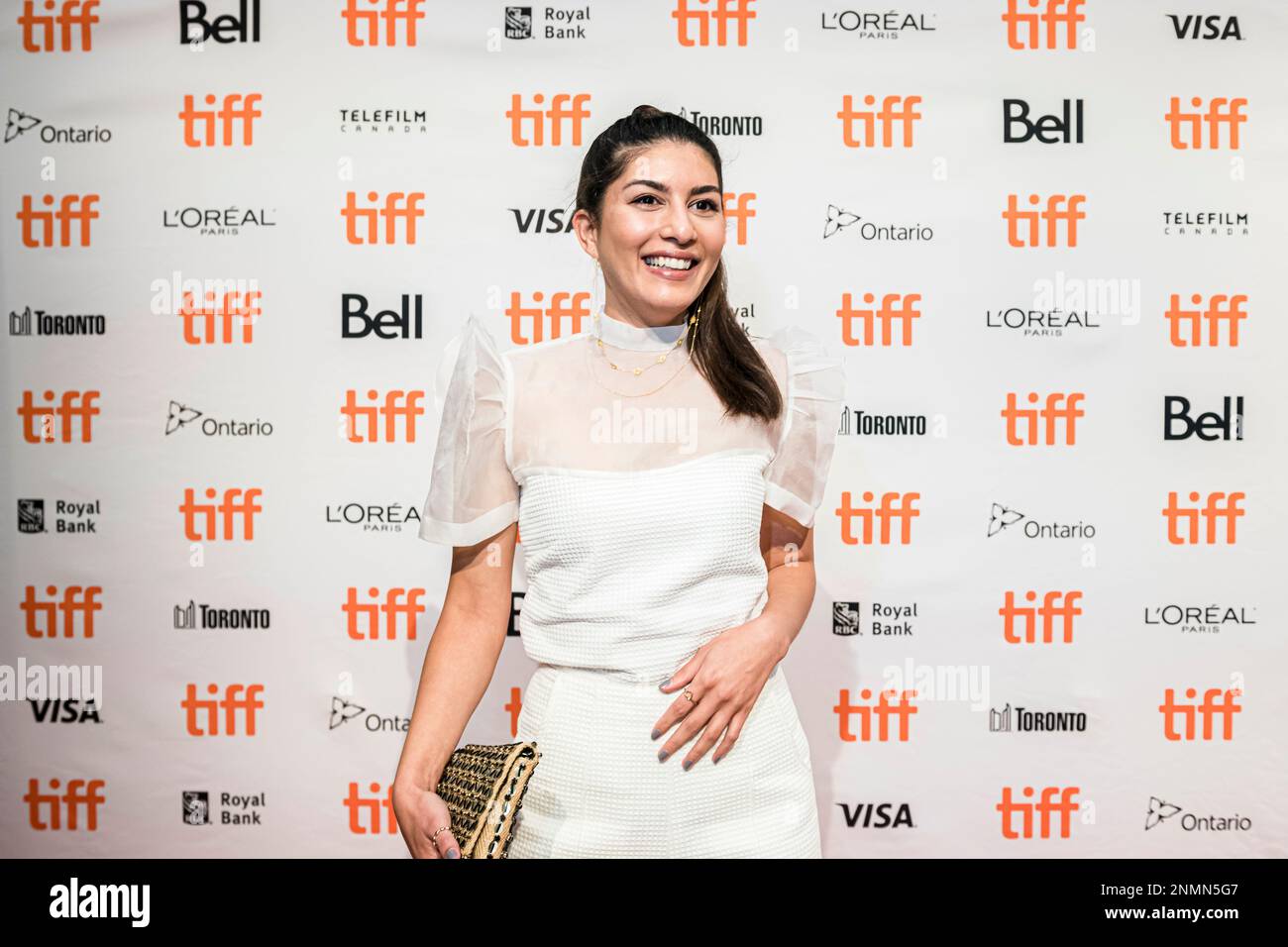 Director Shasha Nakhai poses for a photograph ahead of the premiere of ...