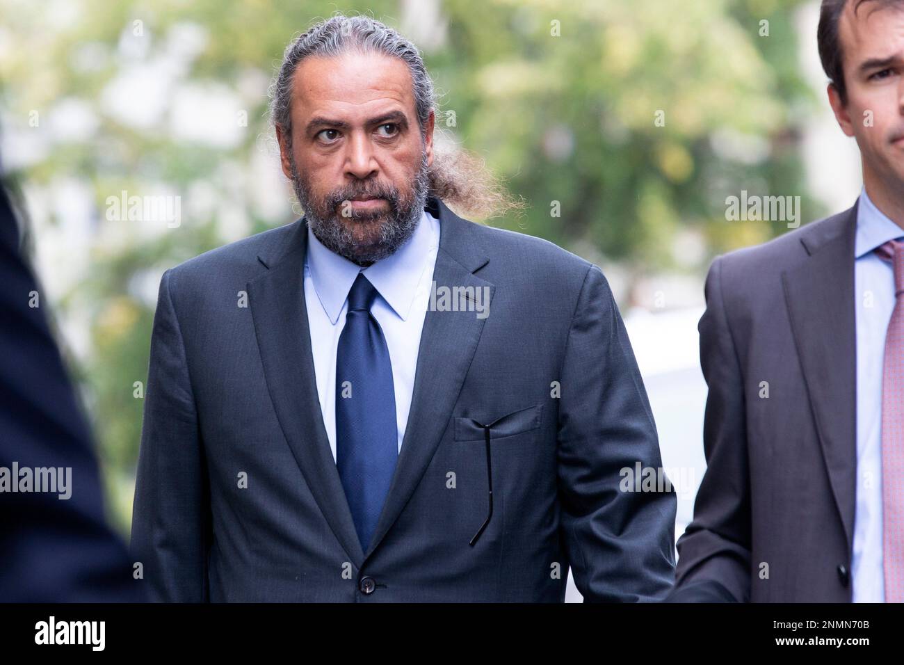 Sheikh Ahmad al-Fahad al-Sabah arrives at a Geneva's courthouse ahead ...