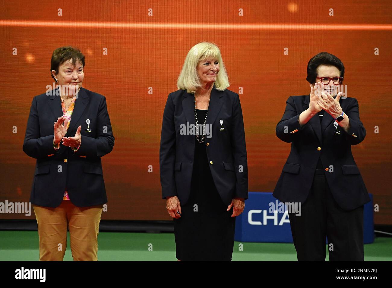 Kerry Melville Reid, Valerie Ziegenfuss and Billie Jean King are ...