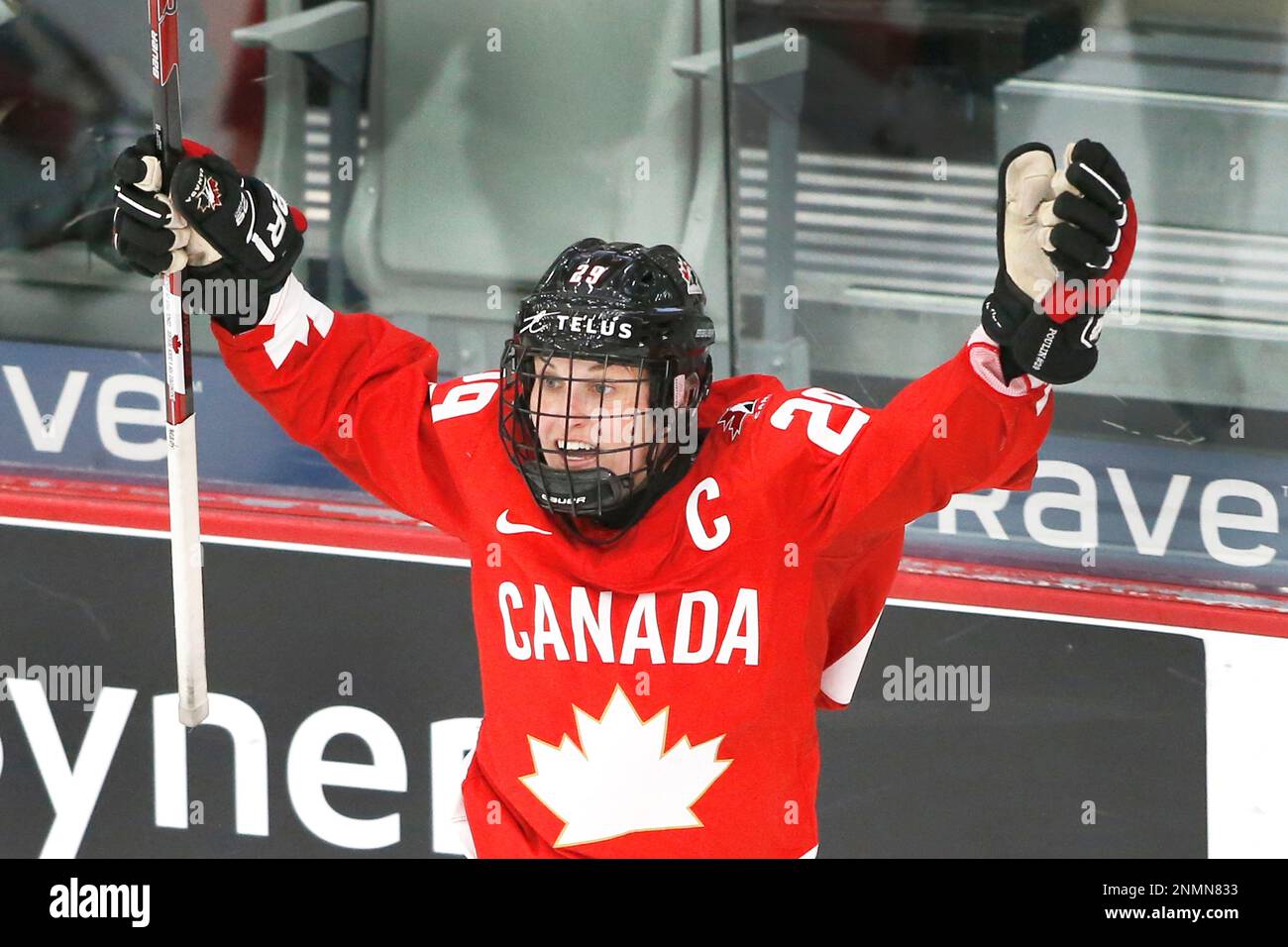 Player profile photo on Canada player Marie-Philip Poulin celebrating ...