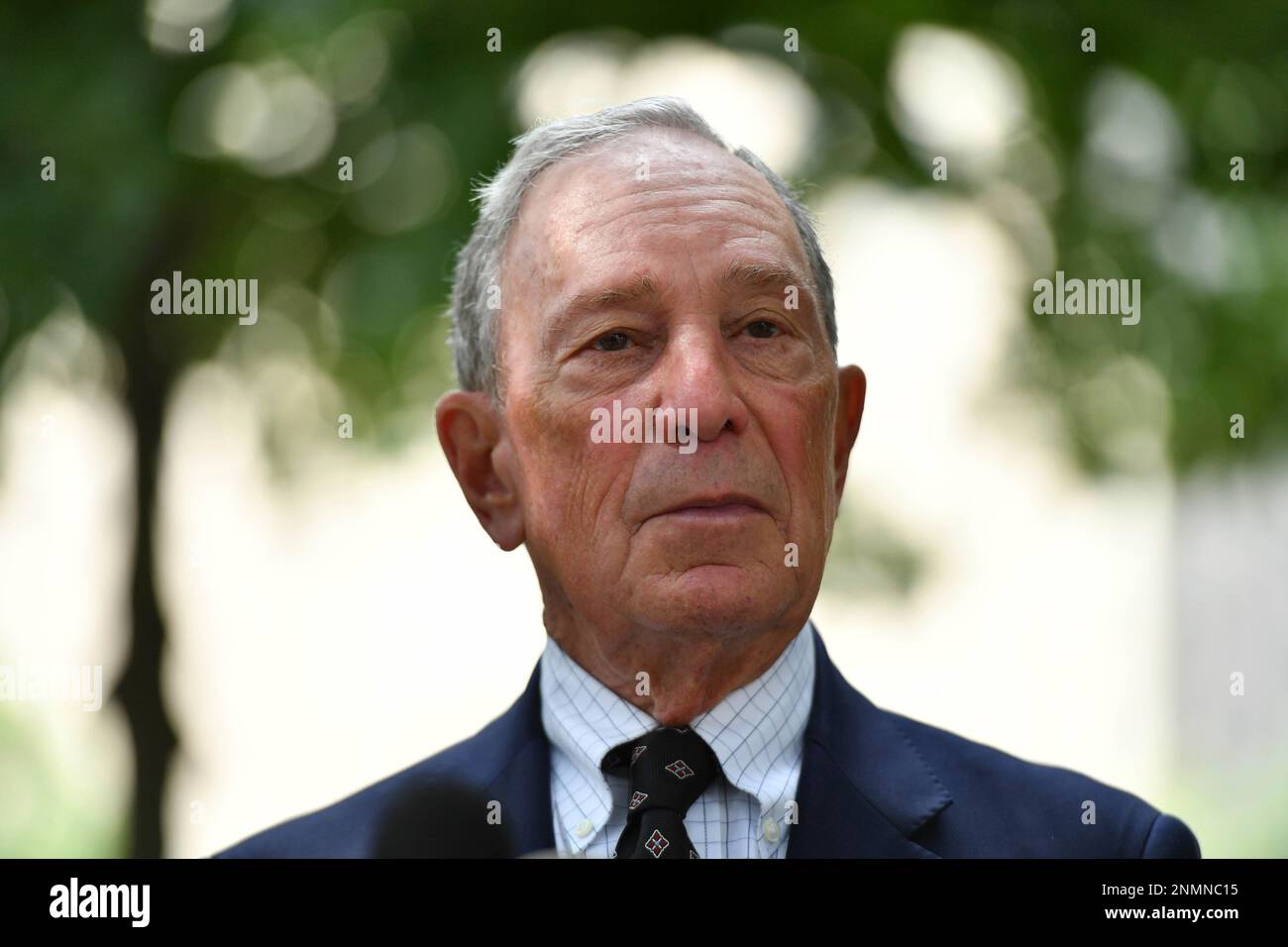 Photo by: NDZ/STAR MAX/IPx 2021 9/8/21 Michael Bloomberg at the 9/11 ...