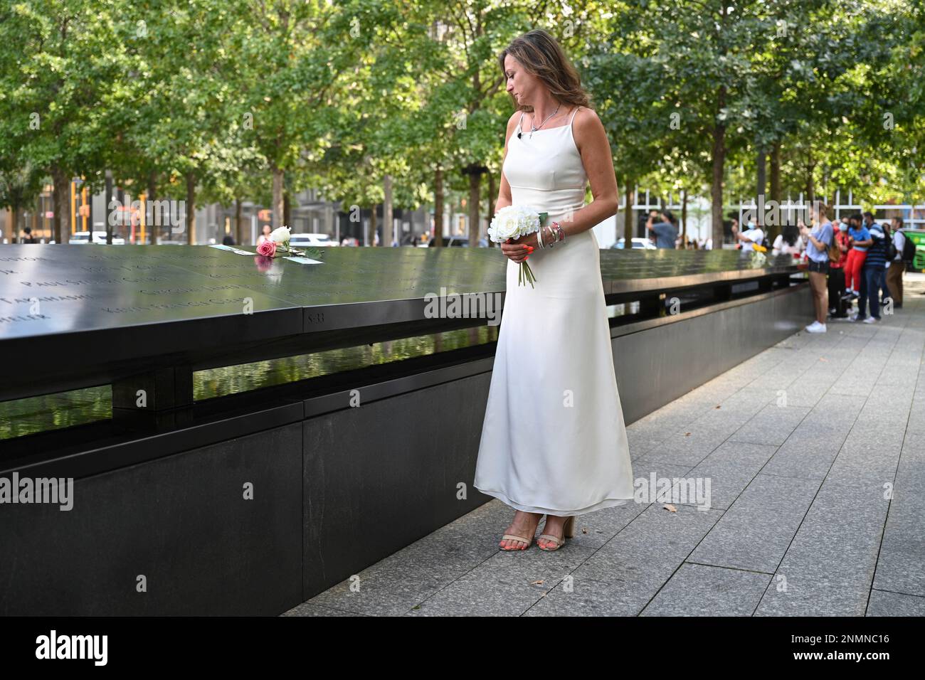 Photo by: NDZ/STAR MAX/IPx 2021 9/8/21 Monica Iken-Murphy wears her ...