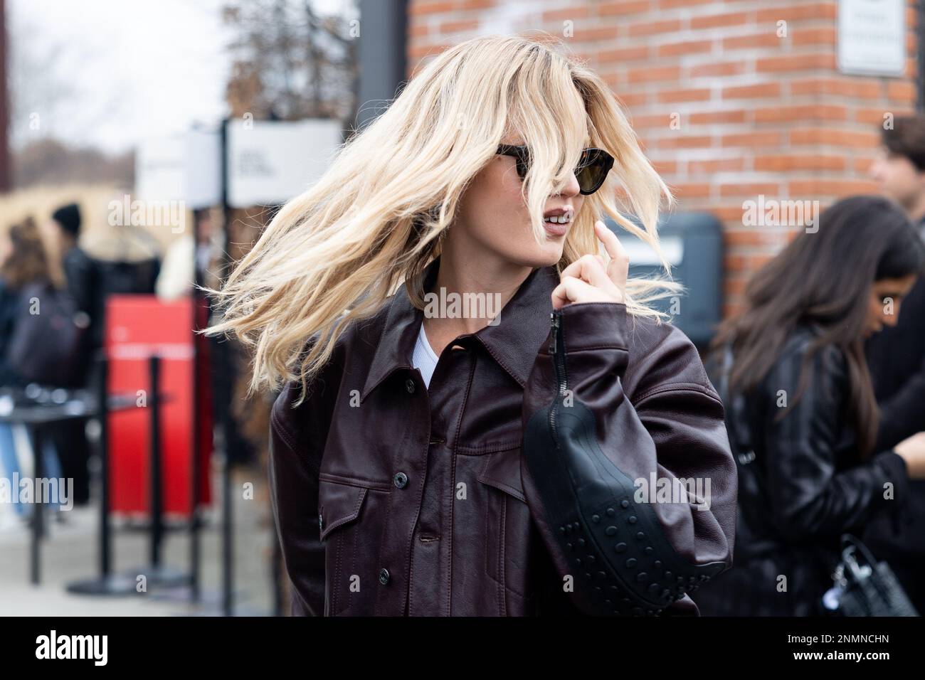 Georgia May Jagger is seen at Tod’s Fashion Show in Milan Fashion Week ...