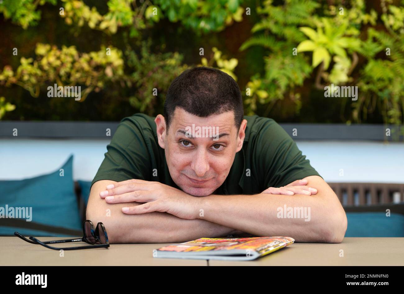 Journalist Jake Adelstein, during the presentation of his book 'Tokyo ...