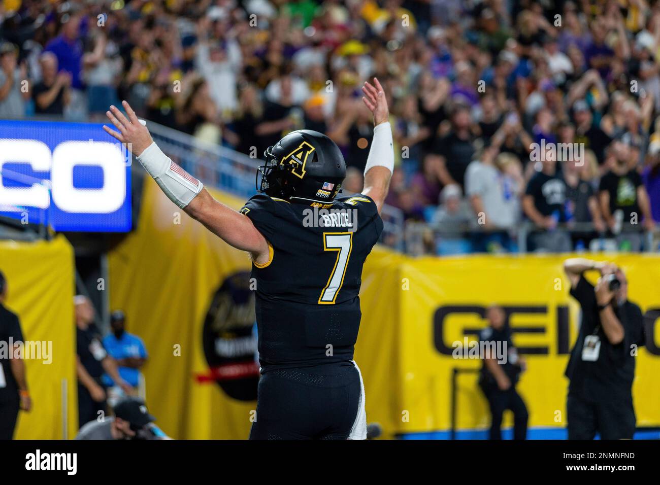 September 2, 2021: Appalachian State Mountaineers quarterback Chase ...