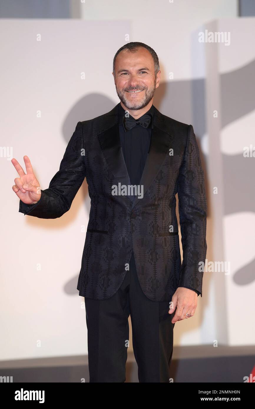Actor and singer Massimiliano Gallo arrives on the red carpet for the ...