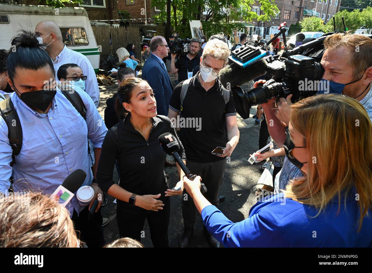 Photo by: NDZ/STAR MAX/IPx 2021 9/6/21 US Representative Alexandria ...