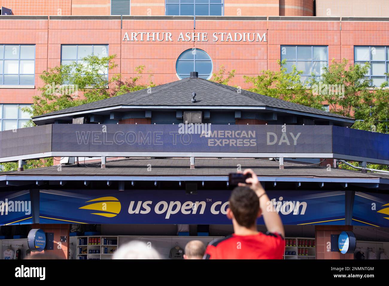 Around the grounds at the 2021 US Open, Monday, Sept. 6, 2021 in ...