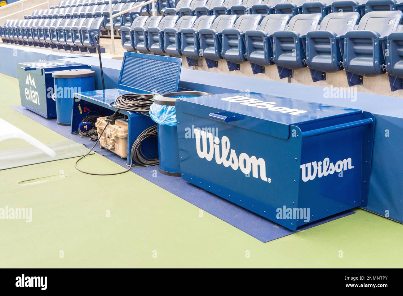 Around the grounds at the 2021 US Open, Monday, Sept. 6, 2021 in ...