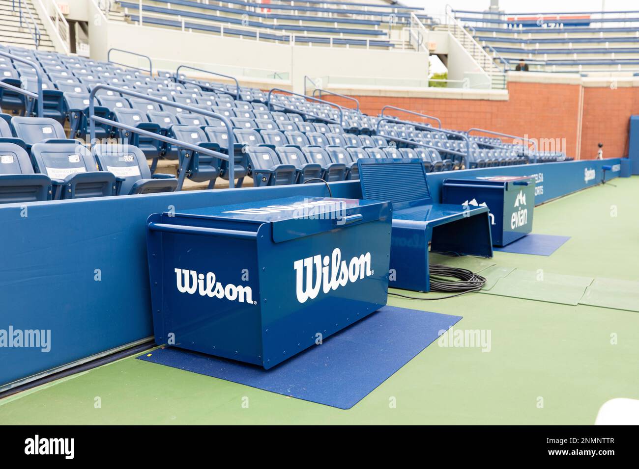 Around the grounds at the 2021 US Open, Monday, Sept. 6, 2021 in ...
