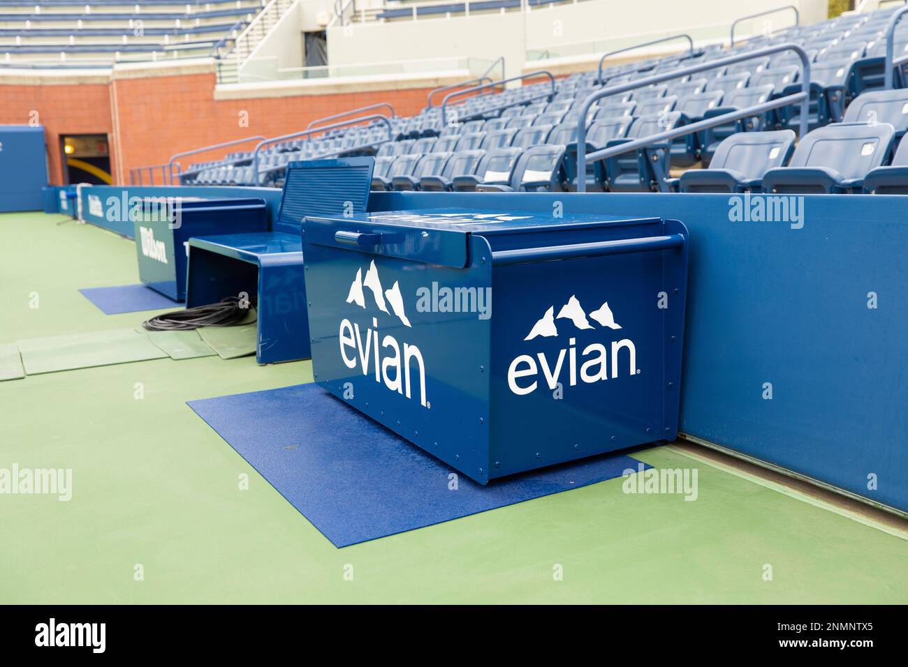 Around the grounds at the 2021 US Open, Monday, Sept. 6, 2021 in ...