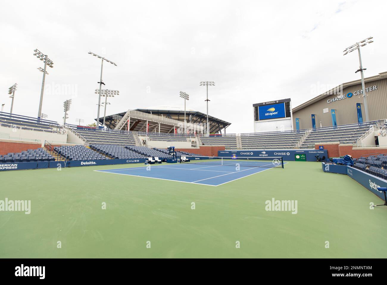 Around the grounds at the 2021 US Open, Monday, Sept. 6, 2021 in ...