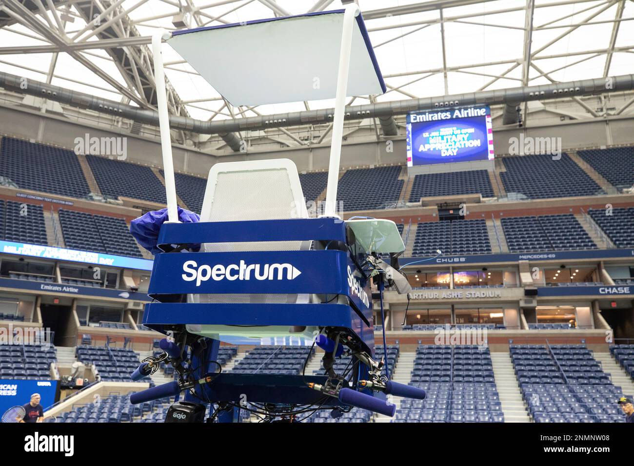 Around the grounds at the 2021 US Open, Monday, Sept. 6, 2021 in ...