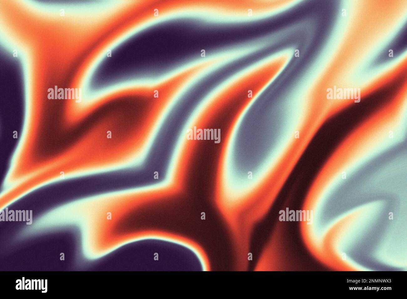 Fire Liquid Iridescent Background. Iridescent chrome wavy gradient ...