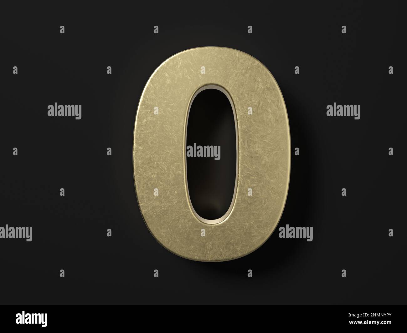 3d gold 0 hi-res stock photography and images - Alamy