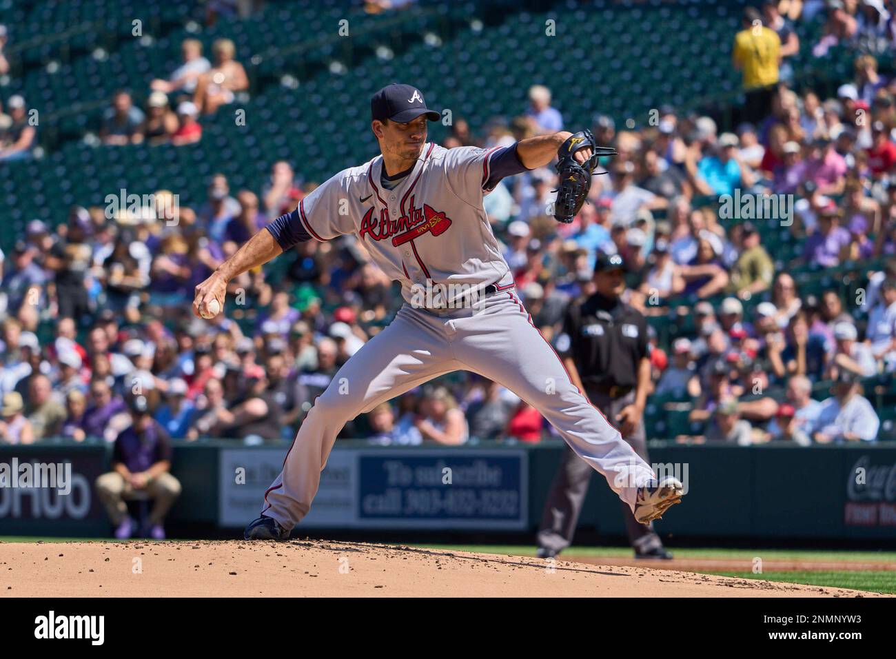 September 5 2021: Atlanta pitcher Charlie Morton (50) throws a pitch ...