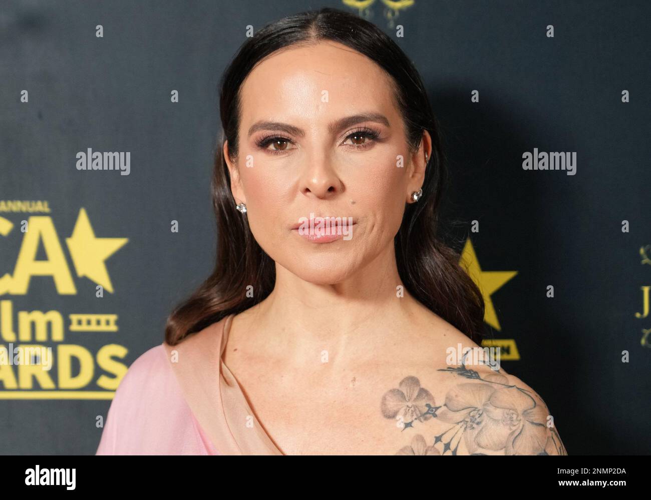 Kate del Castillo arrives at the 2023 HCA Film Awards held at the ...