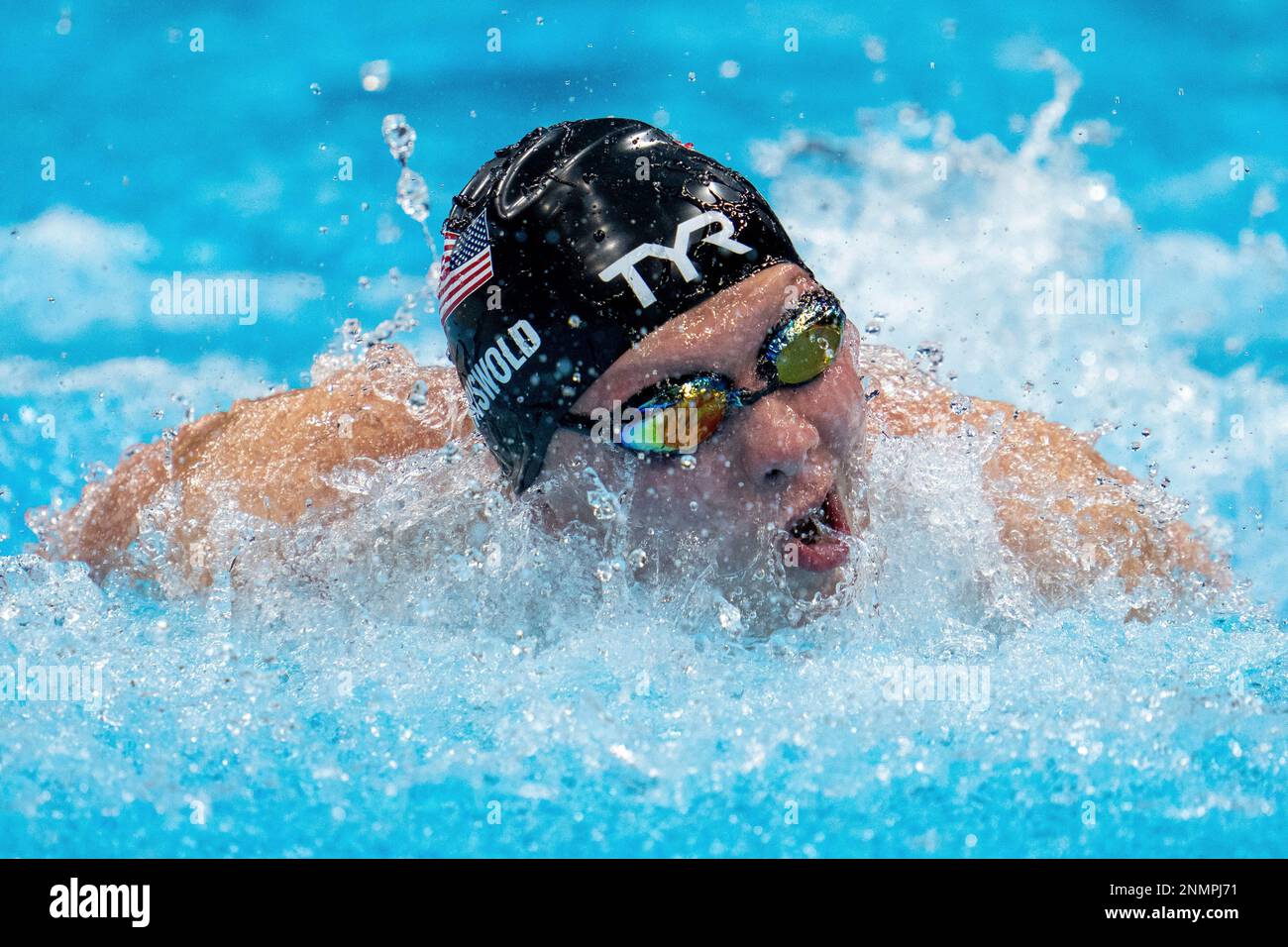 Robert Griswold of the U.S. competes in the Men's 100m Butterfly S8 ...