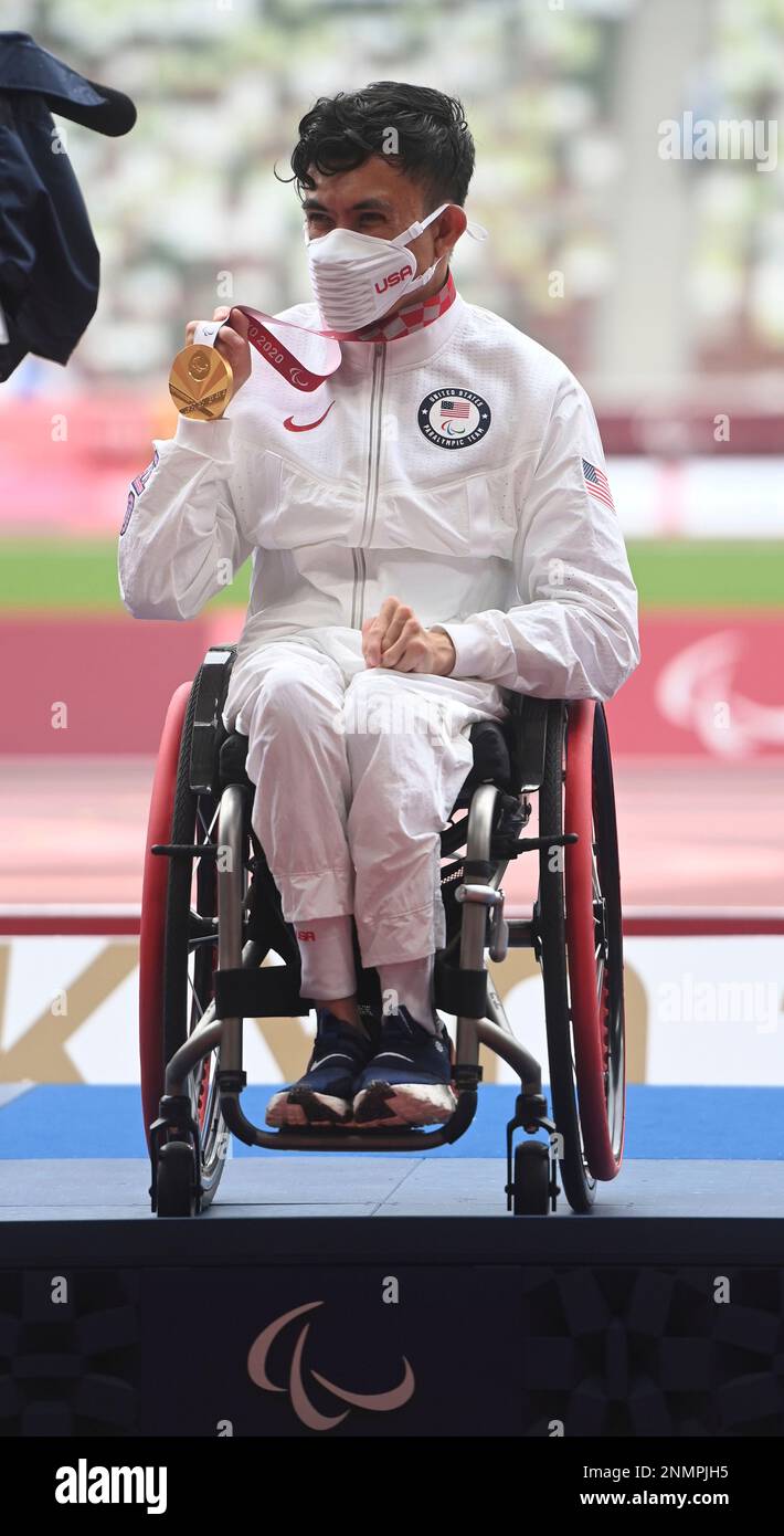 MARTIN Raymond of United States celebrates after Athletics men's 100m ...