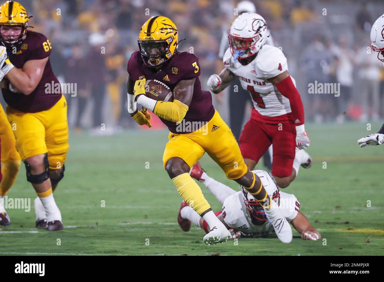 TEMPE, AZ - SEPTEMBER 02: Arizona State Sun Devils running back Rachaad ...