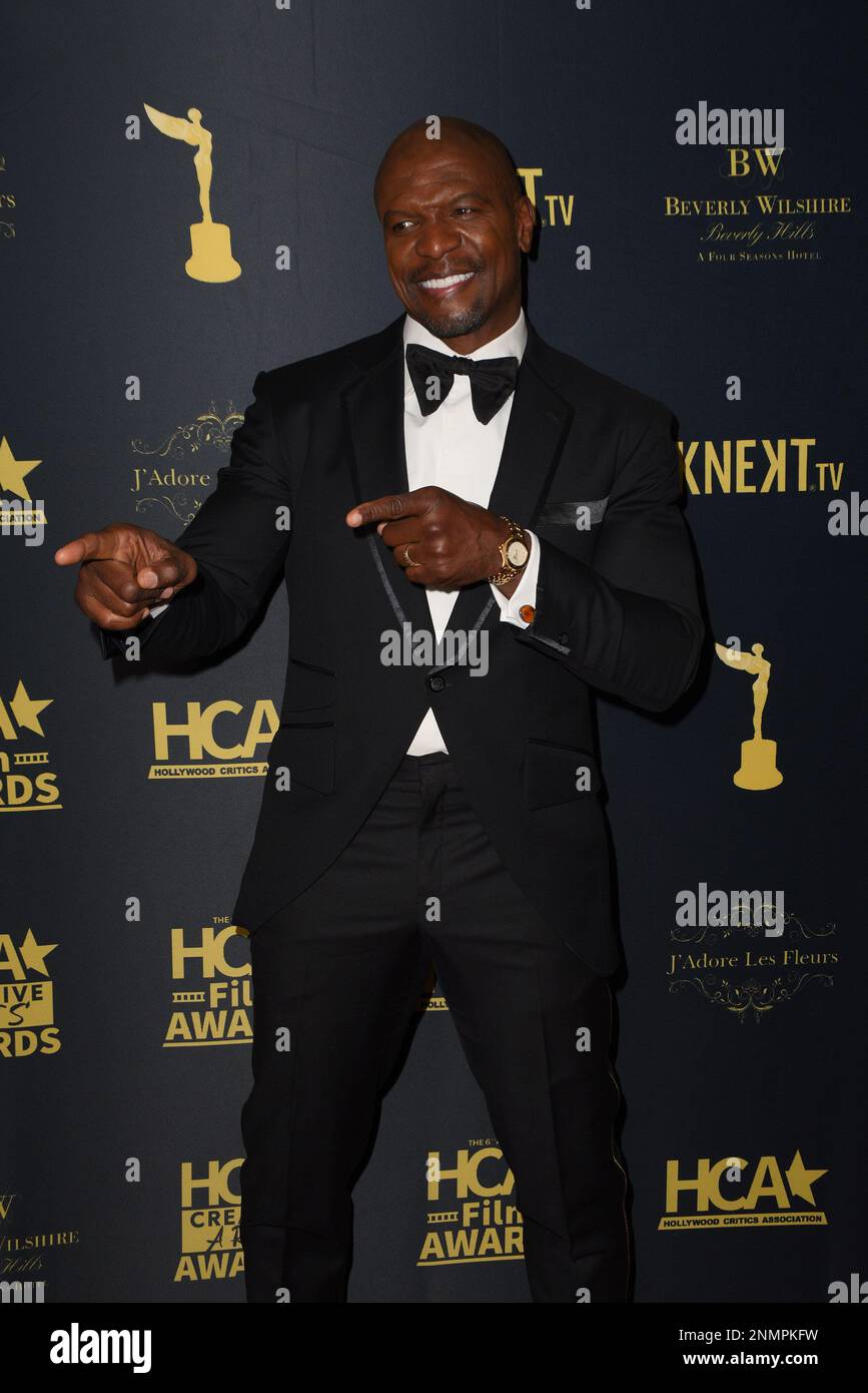 Terry Crews attends the red carpet of the 2023 HCA Film Awards. Photo ...