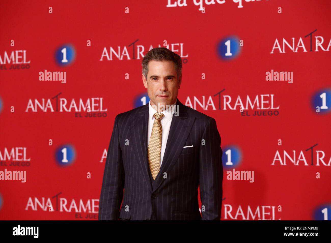 Unax Ugalde poses during the preview of 'Ana Tramel. El juego' at ...