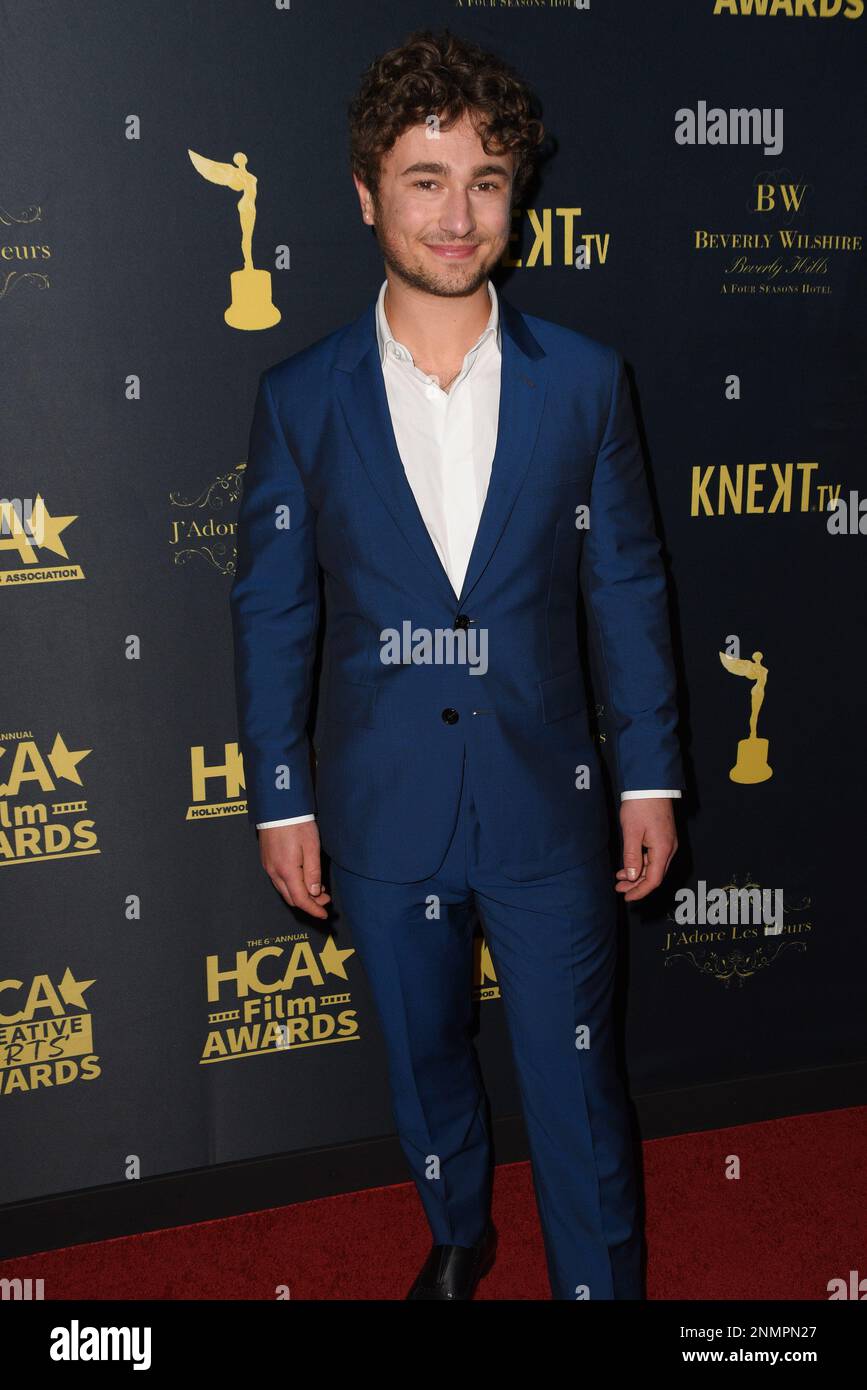 Gabriel LaBelle attends the red carpet of the 2023 HCA Film Awards ...
