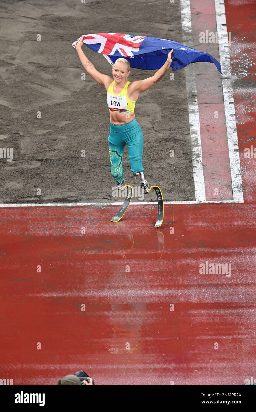 LOW Vanessa of Australia, celebrates after winning the Women's Long ...
