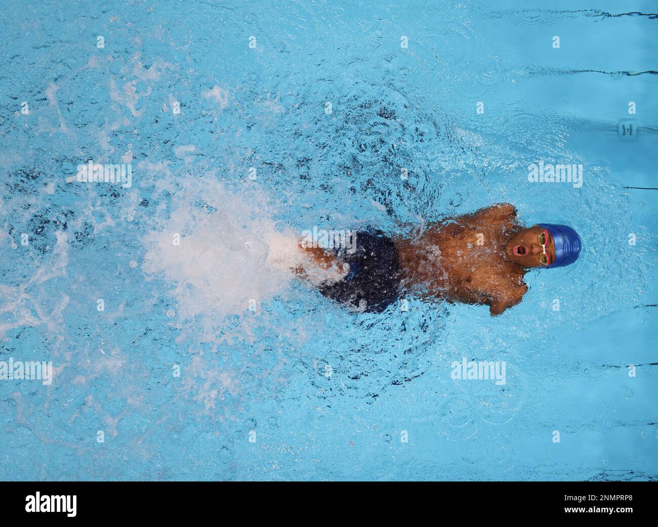 Brazil's dos SANTOS ARAUJO Gabriel Geraldo competes in the Men's 50m ...