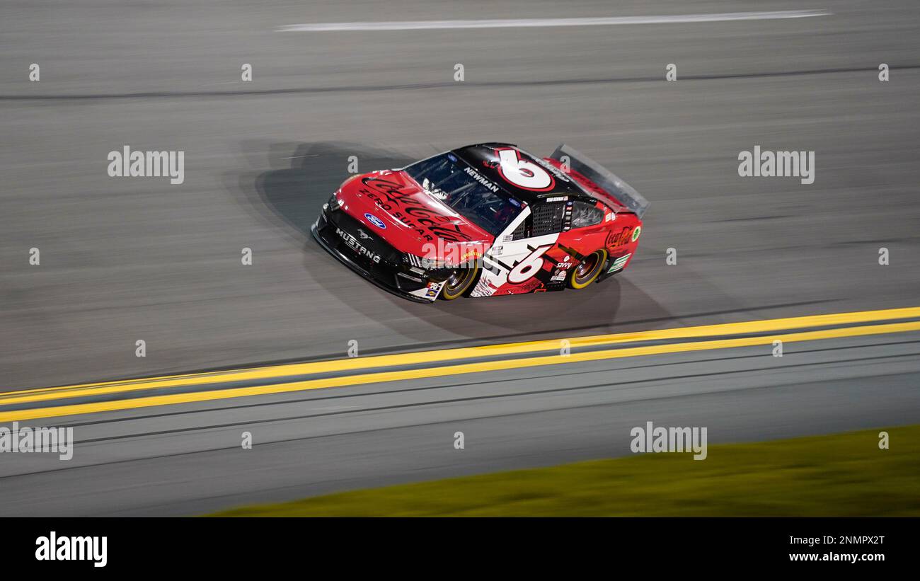 DAYTONA, FL - AUGUST 28: Roush Fenway Racing team driver Ryan Newman ...