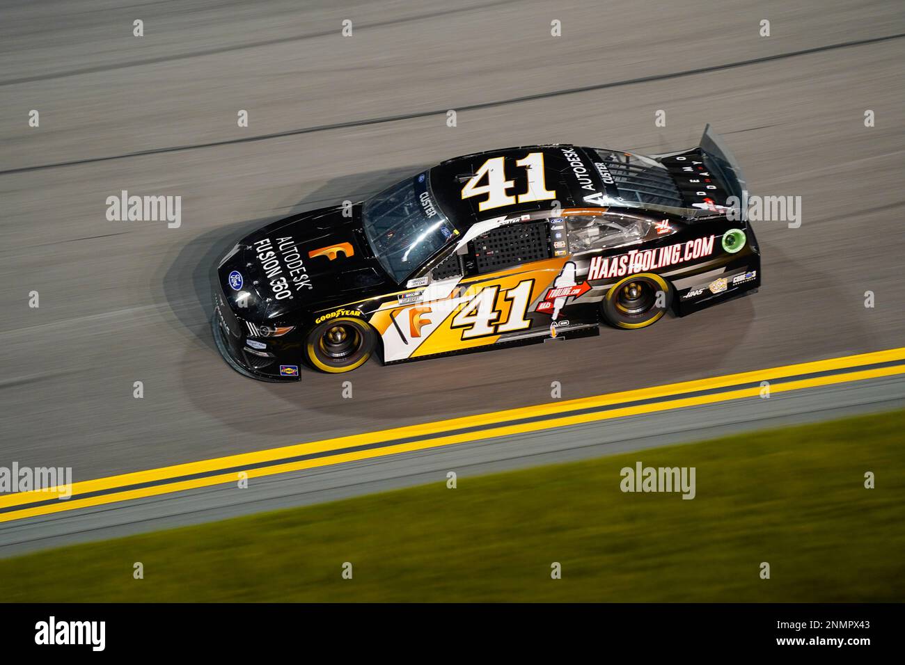DAYTONA, FL - AUGUST 28: Stewart-Haas Racing team driver Cole Custer ...