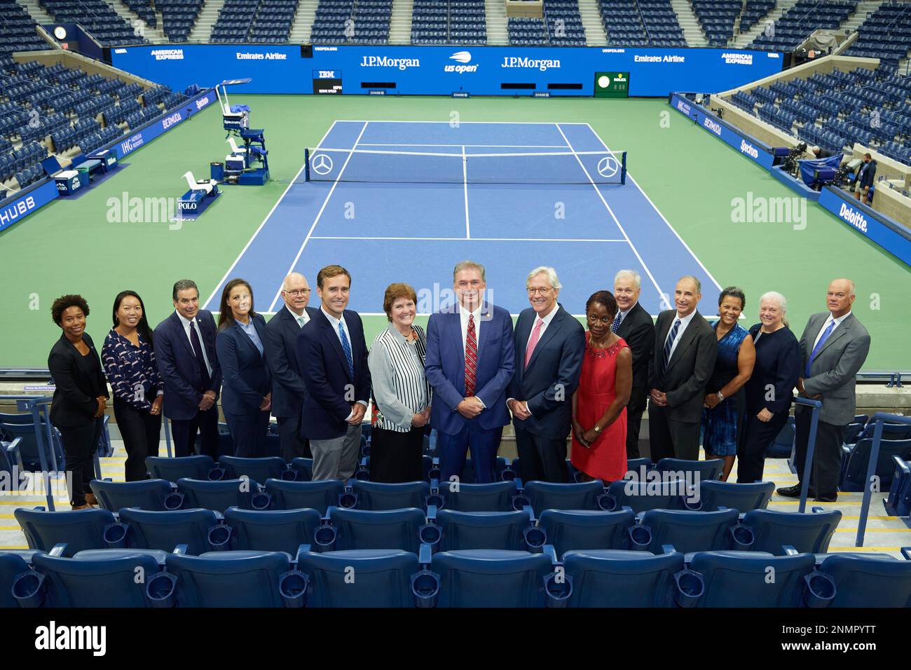 USTA via AP Board of Directors including Megan Moulton-Levy, Director ...