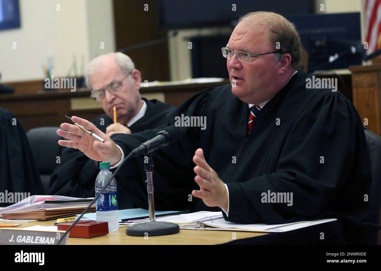 FILE- In this Thursday, Sept. 17, 2015, file photo, Wisconsin Supreme ...