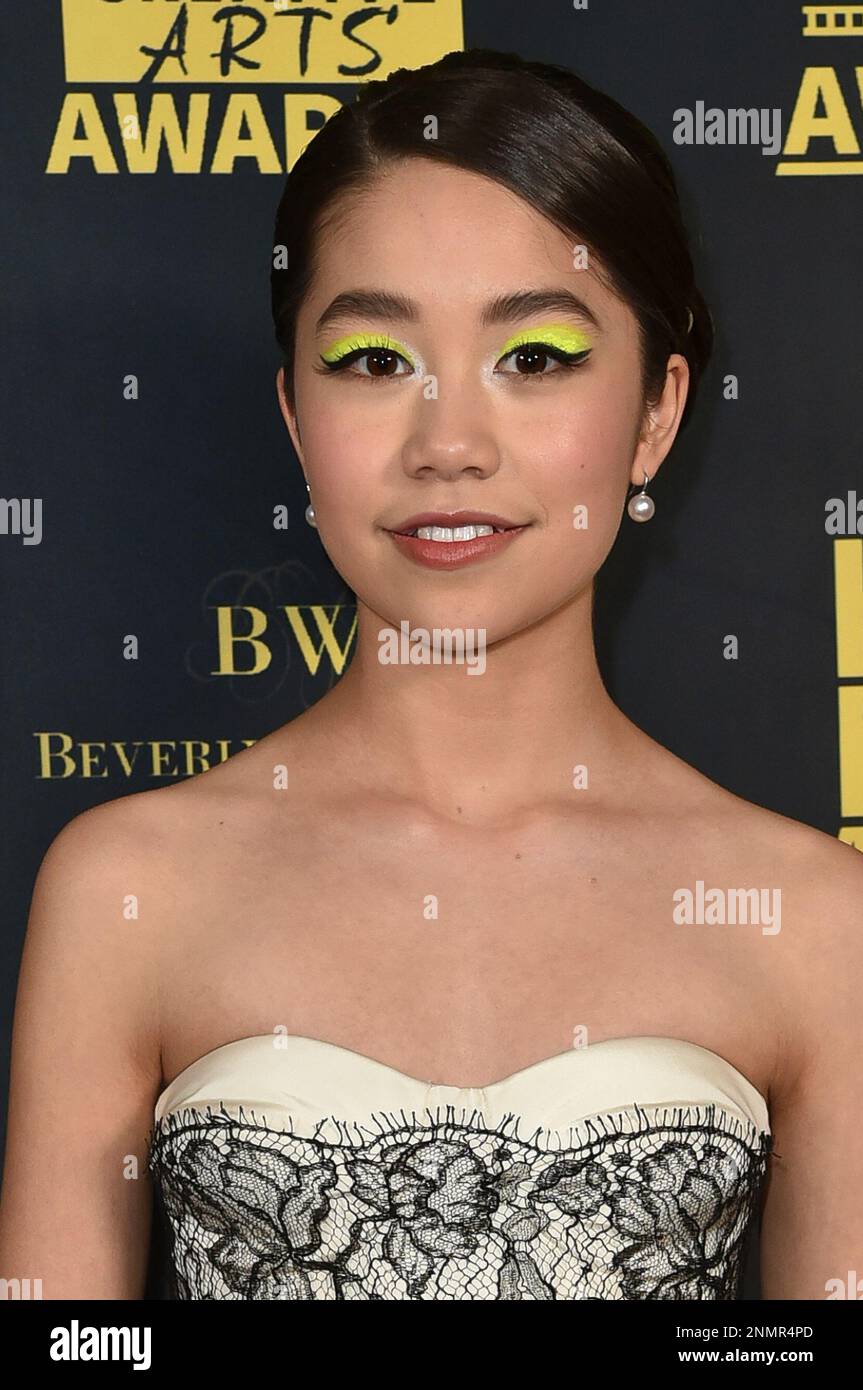 Trinity Bliss arrives at the Hollywood Critics Association Film Awards on Friday, Feb. 23, 2023 ...