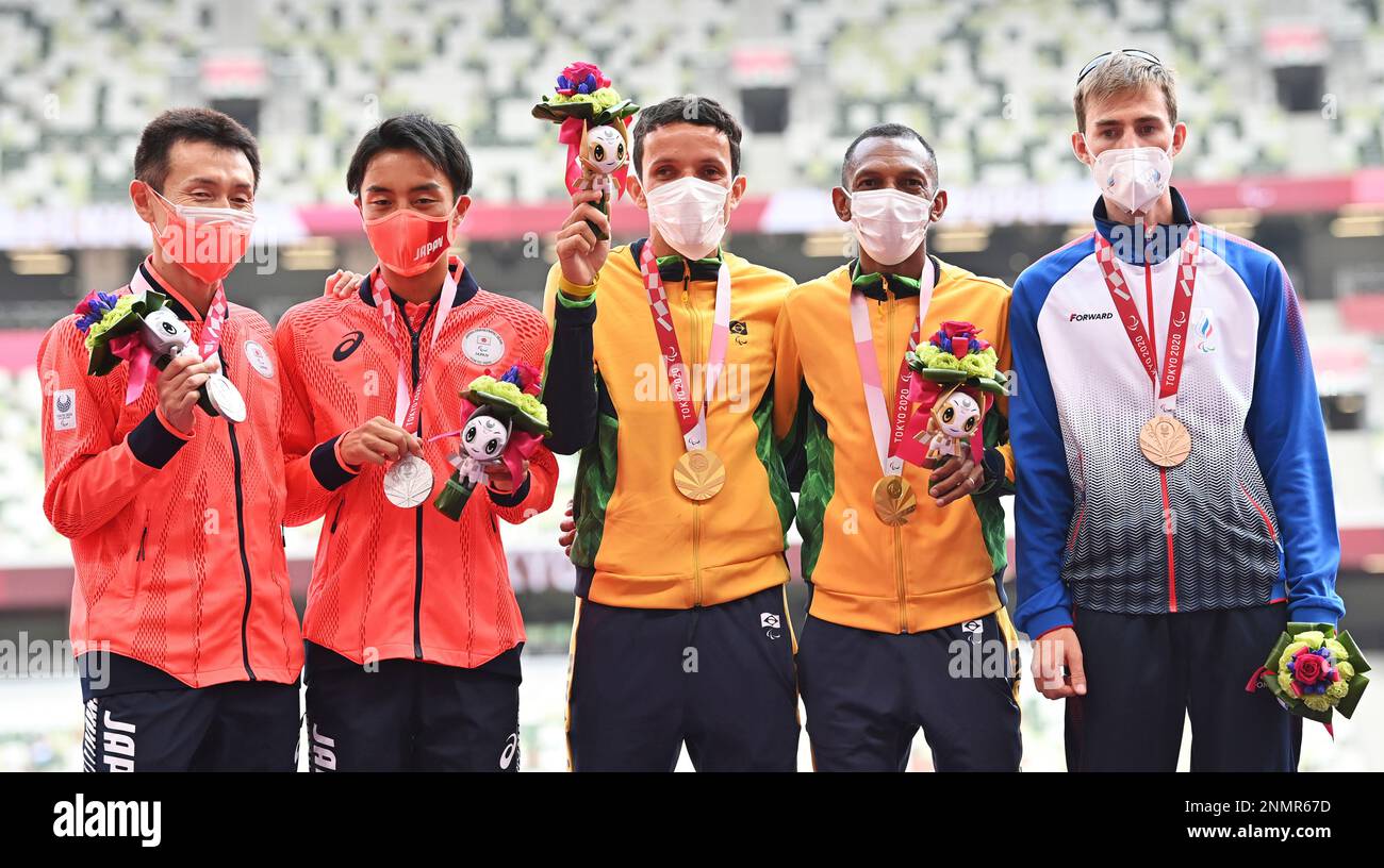(L-R) WADA Shinya of Japan, JACQUES Yeltsin of Brazil and RUDAKOV Fedor ...