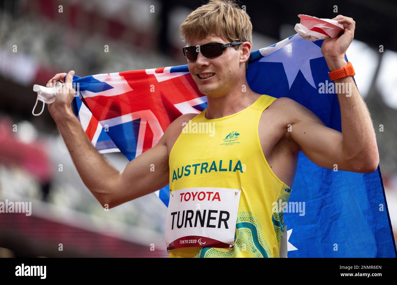 Australia's James Turner wins the gold medal in the Men's 400m T36 ...
