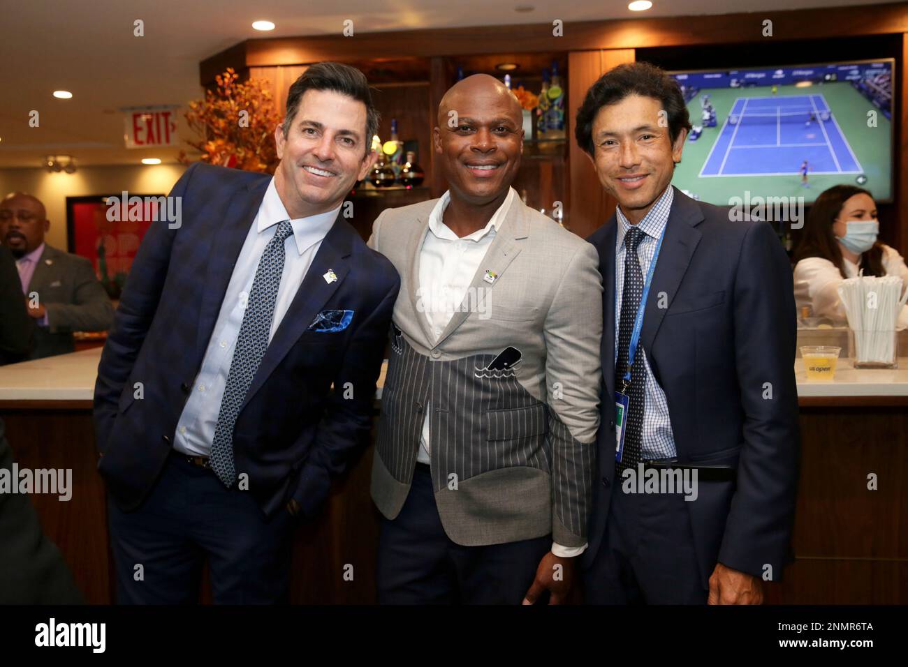 Guests at the USTA Foundation Gala at the 2021 US Open, Monday Aug. 30 ...