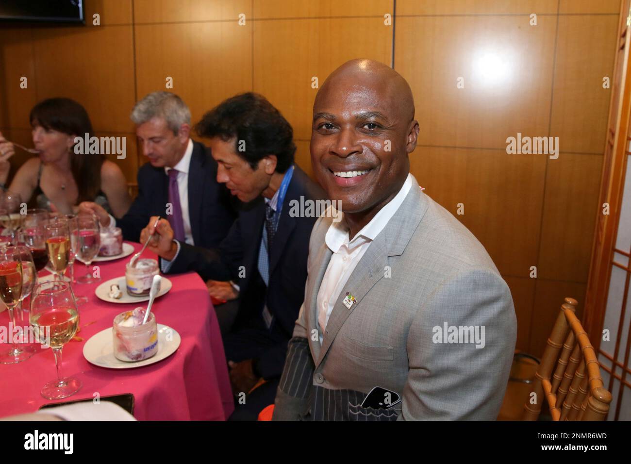 Guests at the USTA Foundation Gala at the 2021 US Open, Monday Aug. 30 ...