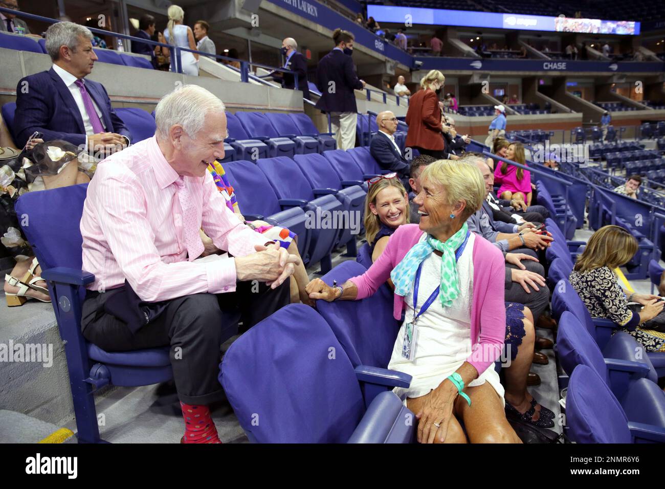 Guests at the USTA Foundation Gala at the 2021 US Open, Monday Aug. 30 ...