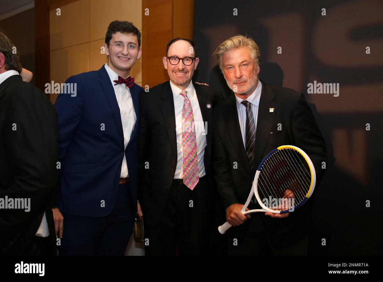 Alec Baldwin and guests at the USTA Foundation Gala at the 2021 US Open ...